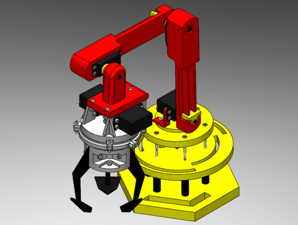 6-DOF Electromechanical Mechanical arm – Xingyu Hu